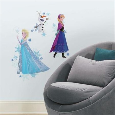 Officetop Frozen Anna, Elsa, And Olaf Peel And Stick Giant Wall Decals ...