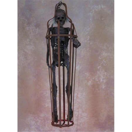 Perfectpretend Rusted Iron Skeleton Cage with Corpsed Skeleton Medium ...