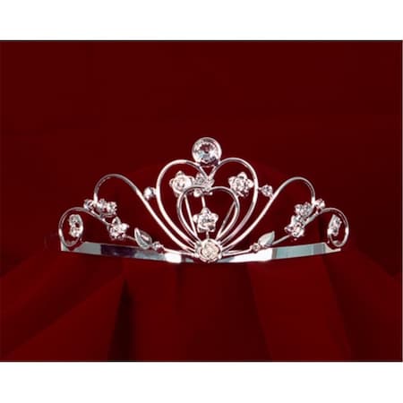 Easytoorganize 2 Rhinestone Tiara EA939844 | Zoro
