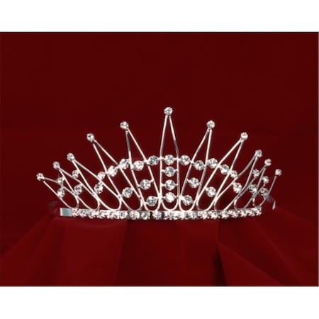 Easytoorganize 250 Rhinestone Tiara EA861432 | Zoro