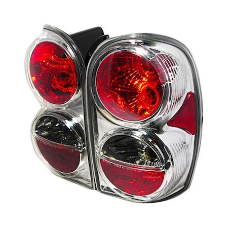Overtime Altezza Tail Lights for 02 to 04 Jeep Liberty- Chrome - 7 x 14 ...
