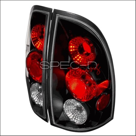 Overtime Altezza Tail Light for 05 to 10 Toyota Tacoma, Black - 10 x 19 ...