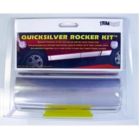 Trim Brite Quick-Silver, 6 in. x 16 ft. Chrome, Rocker Kit TR461520 | Zoro