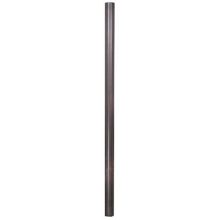 Craftmade Direct Burial Posts MP-407-CP 7 ft. Fluted Aluminum Direct ...