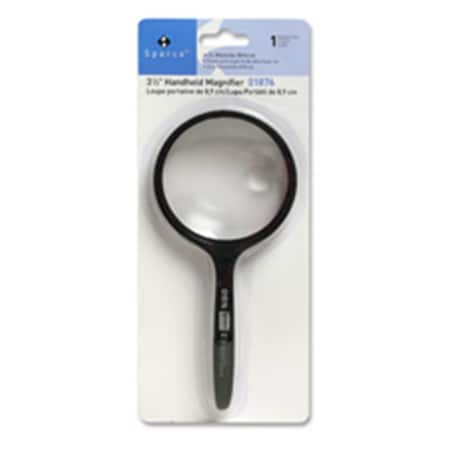 Distraccion Round Hand-Held Magnifier- Black - 3-.50in. Diameter ...