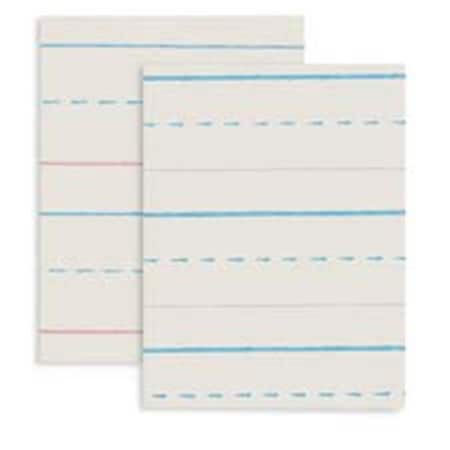 Easy-To-Organize Broken Midline Paper - White - 8in. x 10.50in ...