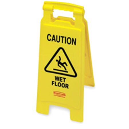 Rubbermaid Commercial Products Wet Floor Sign- in.Cautionin.- 11in ...