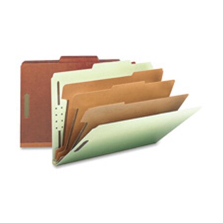 Pen2Paper Heavy-Duty Legal Classification Folders - Red - Legal Size ...