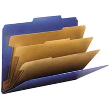 Pen2Paper Classification Folders- 3 Dividers- Letter- Blue PE789650 | Zoro