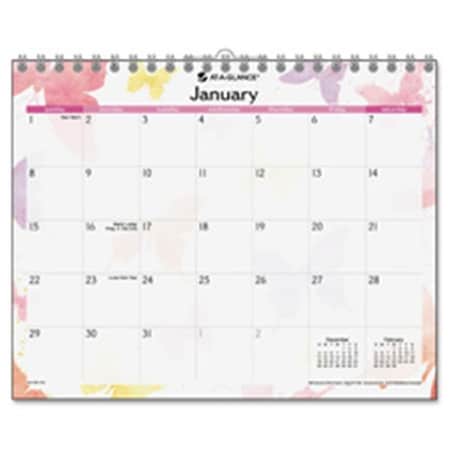 At-A-Glance At-A-Glance AAGPM91707 Mthly Wall Calendar; 12 Mths; Jan ...
