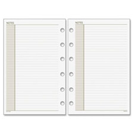 Day Runner Day Runner DRN013200 Planner Notes Refill Pages; 3.75 x 6.75 ...