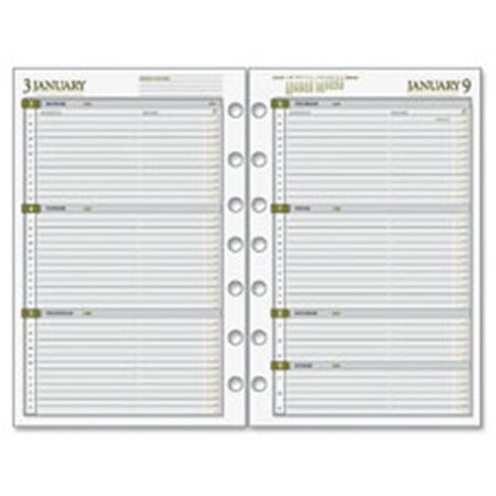 Day Runner Day Runner DRN481285Y Weekly Planner Loose-Leaf Refill ...