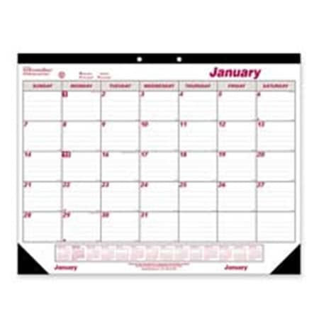 Rediform Rediform Office Products REDC1731 Desk Calendar- Monthly- 12 ...