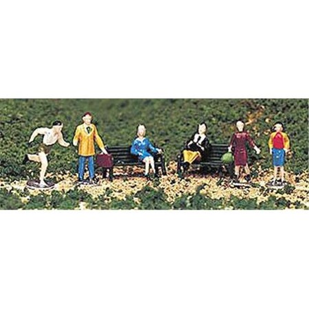 Bachmann Industries Bachmann BAC42339 Ho Figures People At Leisure ...
