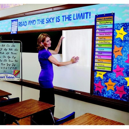 Gowrite! Go Write Self-Adhesive Dry Erase Roll; 24 In. x 10 Ft. 1369502 ...