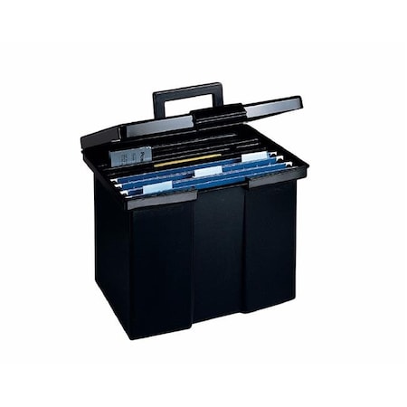 Pendaflex Pendaflex 038081 Portable File Storage Box; Black 38081 | Zoro