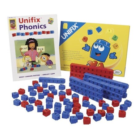 Unifix Unifix 068766 Letter Cubes Word Building Center - Set - 60 ...