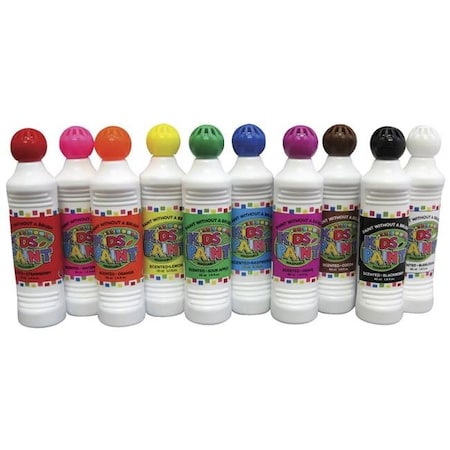Crafty Dab Crafty Dab 077716 Paint Kids Paint Assorted Colors Set Of 10 ...