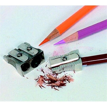 School Smart School Smart 080312 1-Hole Hand Held Pencil Sharpener ...