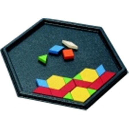 Learning Advantage Learning Advantage Pattern Block Tray Set - Set - 2 ...