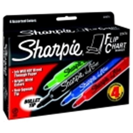 Sharpe Manufacturing Sharpie Flip Chart Bold Odorless Marker - Bullet ...