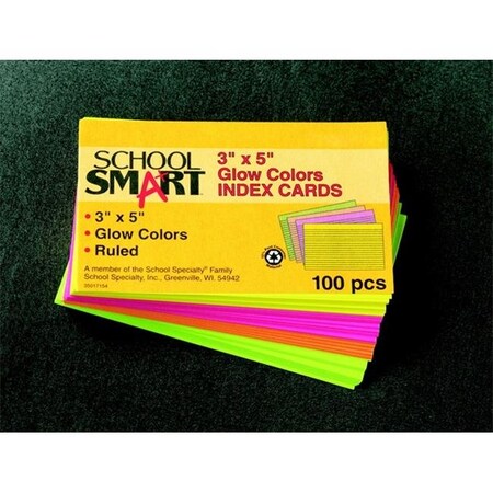 School Smart School Smart 088704 4 x 6 In. Blank Heavyweight Plain ...