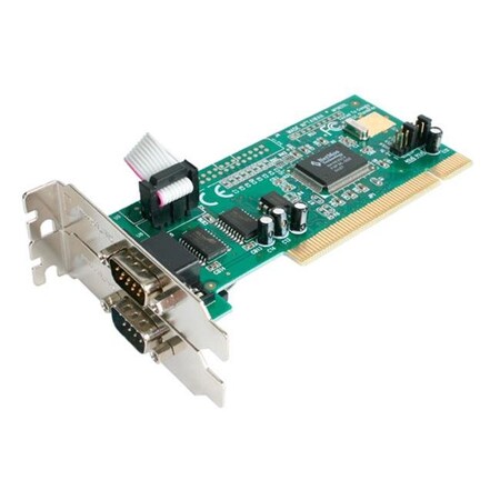 Startech.Com STARTECH PCI2S550_LP 2 Port Low Profile Serial PCI Card ...
