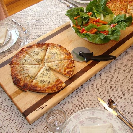 Tableboard TableBoard TBM1 Tableboard - Hard Maple Medium With Walnut ...