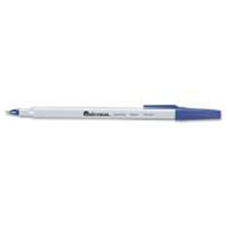 Coolcrafts UNV27411 Economy Ballpoint Stick Oil-Based Pen - Blue Ink ...