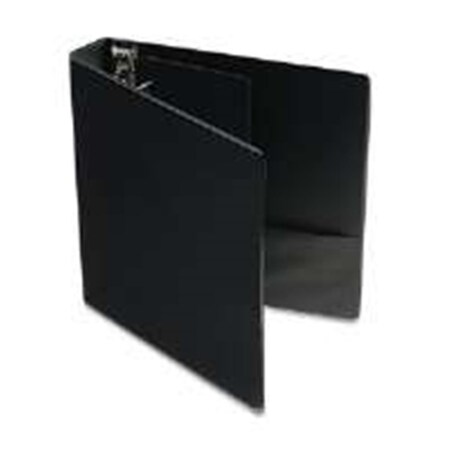 Duratron 17401 Xtravalue Clearvue Slant-D Ring Binder; 1.5; Black ...