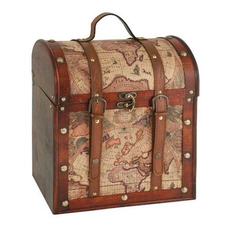 True Fabrications 6-Bottle Map Box 2459 | Zoro