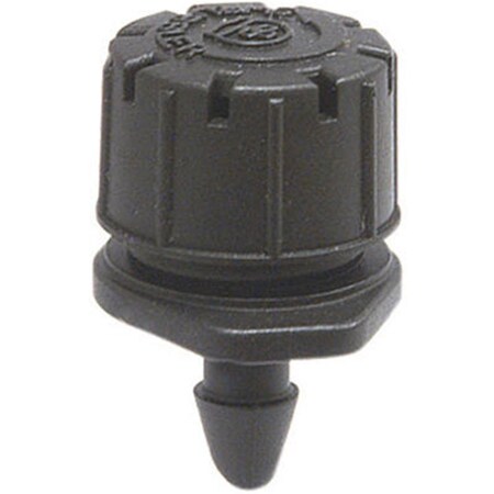 Eat-In B10B Adjustable Flow Emitter, On Barb, 10 Pack EA135165 | Zoro