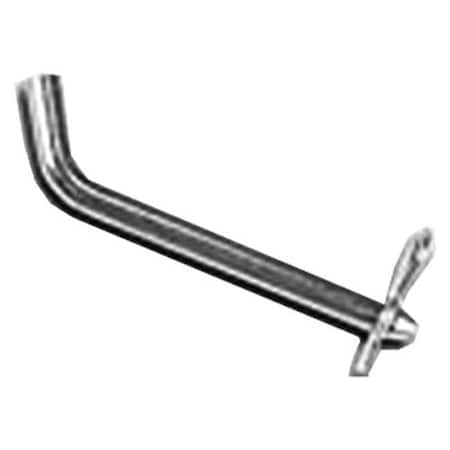 Double Hh Mfg Double HH 10322 0.62 x 4 in. Clear Zinc Plated Bent Pin ...