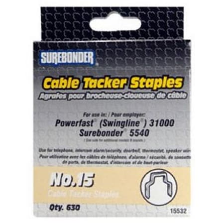 Fpc 15532 Flat Crown Cable Tacker Staple 781252 | Zoro
