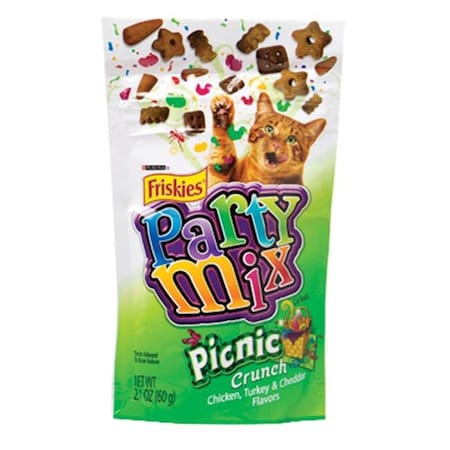 Friskies 57442 2.1 oz. Party Mix Picnic Crunch; Cat Treat 161134 | Zoro