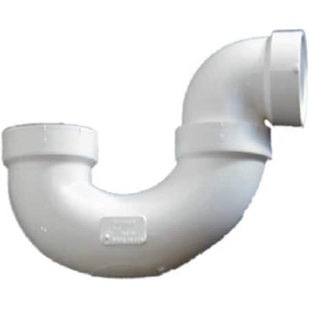 Genova 78520 2 in. Schedule 40 PVC P-Trap 540492 | Zoro