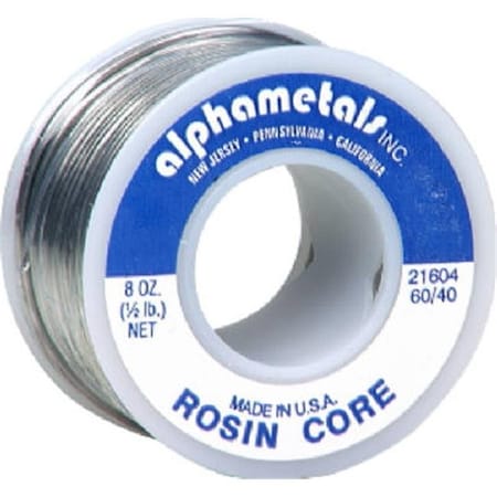 Alpha Metals AM21604 8 oz. 062Bulk Electrical Solder 370475 | Zoro