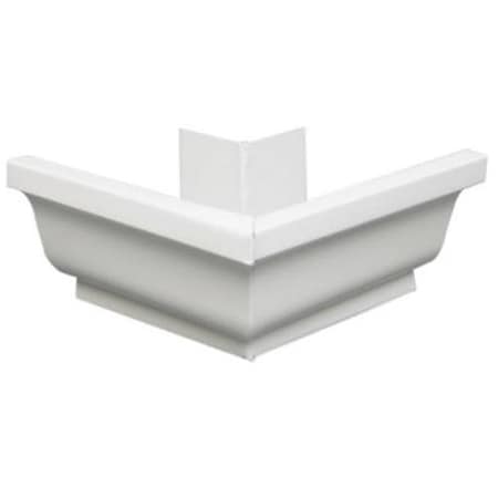 Swivel 33202 5 in. White Galvanized Steel Gutter Outside Mitre SW581914 ...