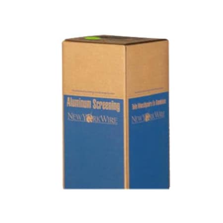 New York Wire New York Wire FCS9366-M 48 in. x 25 ft. Charcoal Aluminum ...