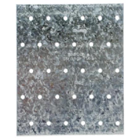 Simpson Strong-Tie TP45 20 Gauge Galvanized Steel Tie Plate 748374 | Zoro