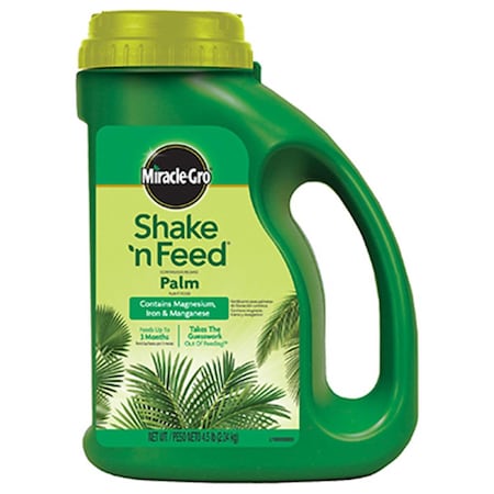 Miracle-Gro Miracle Gro 1008992 Shake N Feed Palm Food, 4.5 lb ...
