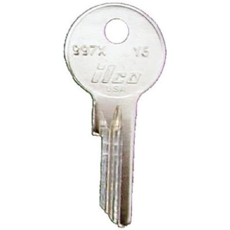 Dormakaba Kaba Y6-997X Yale Lockset Key Blank; Pack of 10 174946 | Zoro