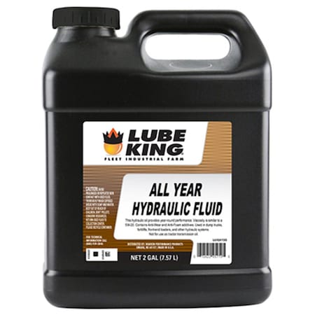 Lube King 2 Gallon- All Year Hydraulic Oil, 3PK 193868 | Zoro