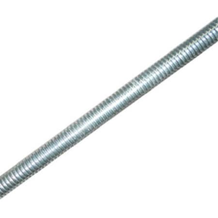 Steelworks Threaded Rod, 6-32, 3 ft, Steel 869682 | Zoro