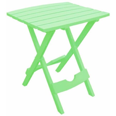 Adams Adams 8500-08-3731 Quik Fold Portable Resin Side Table - Summer ...