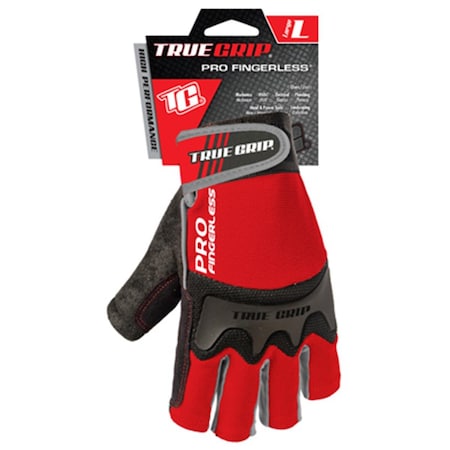 Big Time Products 9863-23 Large Pro Fingerless Gloves BI576360 | Zoro