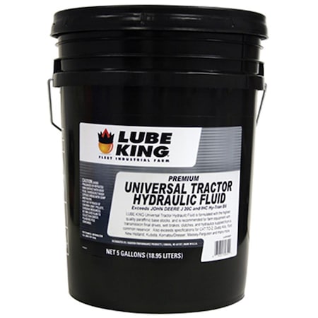 Lube King LU25UN5P 5 Gallon, Universal Tractor Fluid LU576689 | Zoro