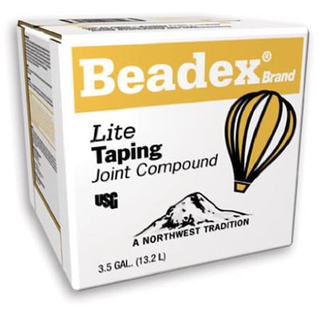 Usg US Gypsum 385264 3.5 Gallon Beadex Lite Taping Joint Compound ...