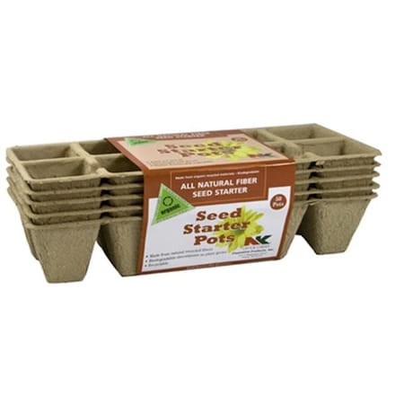Plantation Products FS110 10 Pot Square Peat Fiber Strip 131989 | Zoro