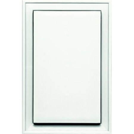 Builders Edge Builders Edge 130120001123 White Jumbo Mounting Block ...